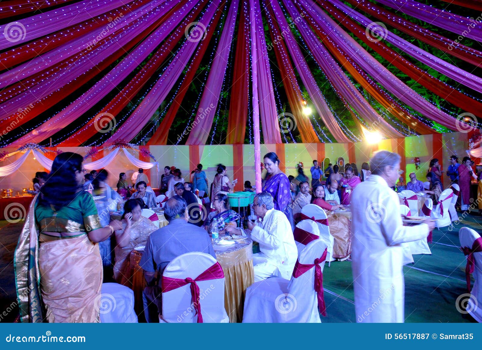Wedding Party editorial photography. Image of bengal - 56517887