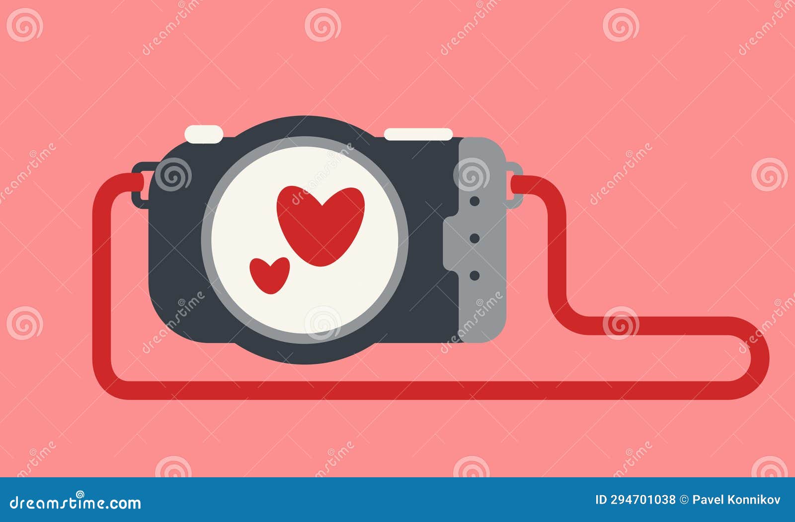 Wedding photo camera. stock illustration. Illustration of isolated ...