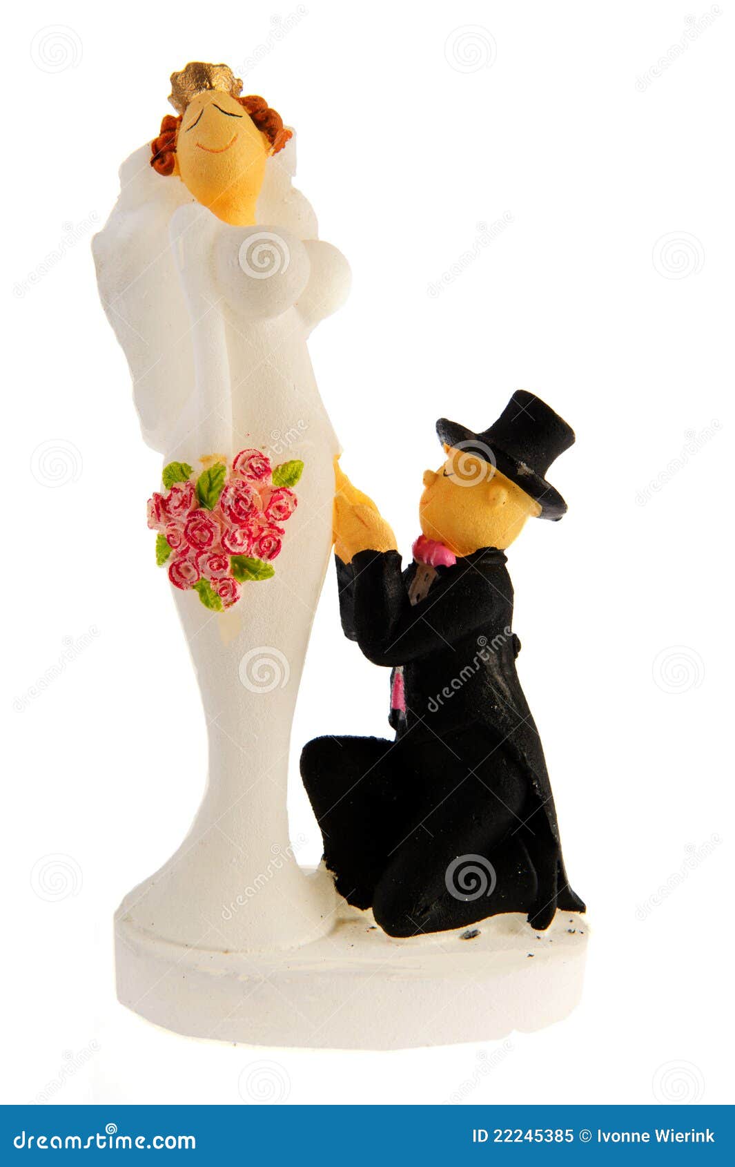 Wedding puppets stock image. Image of wedding, flowers - 22245385