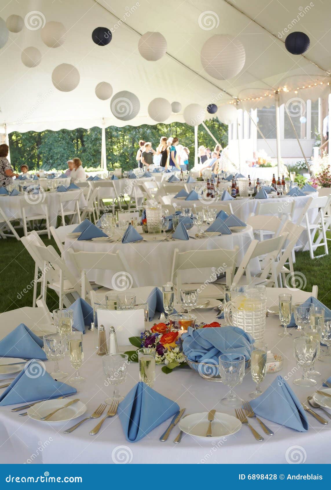 Wedding Reception stock photo. Image of empty, food, hotel - 6898428