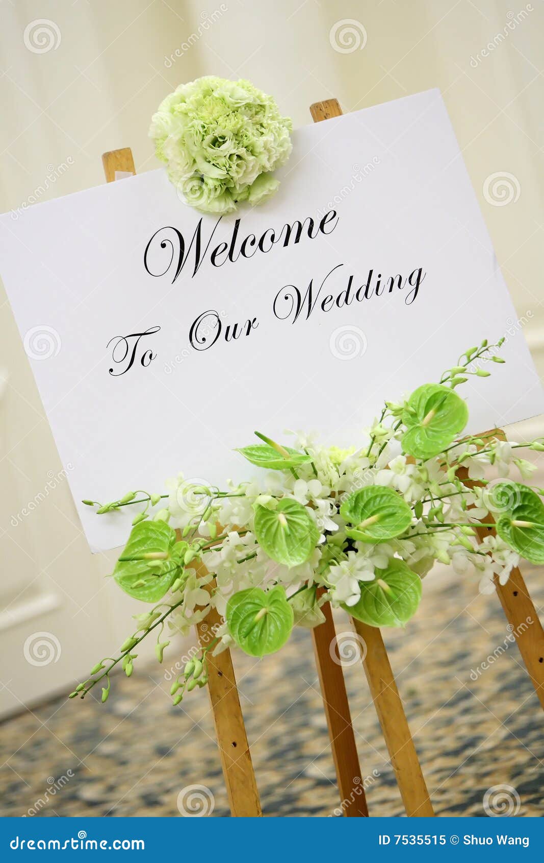 Wedding reception stock image. Image of elegance, marriage - 7535515