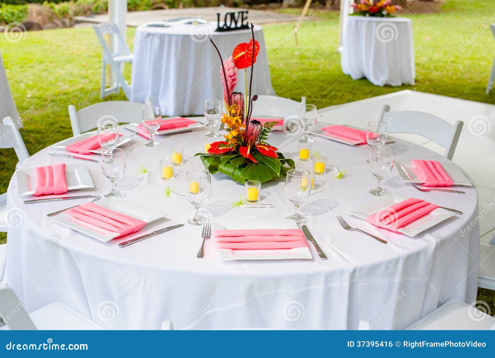 Wedding Reception Area stock photo. Image of celebration - 37395416