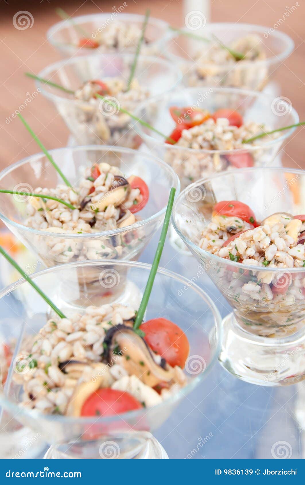 Wedding Reception Food stock image. Image of dinner, cater - 9836139