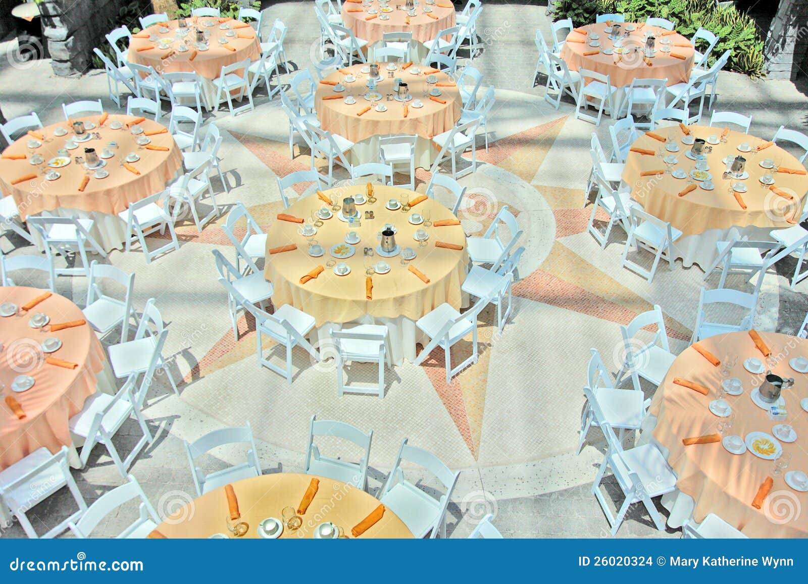 Wedding Reception Party Venue Stock Photo - Image of pastel, dining ...