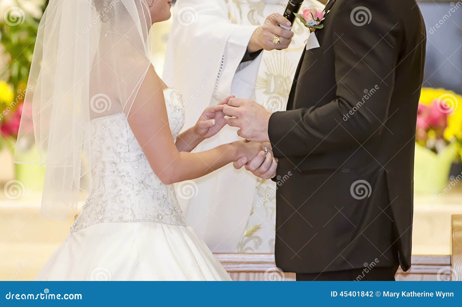 Wedding ring exchange stock photo. Image of love, hold - 45401842