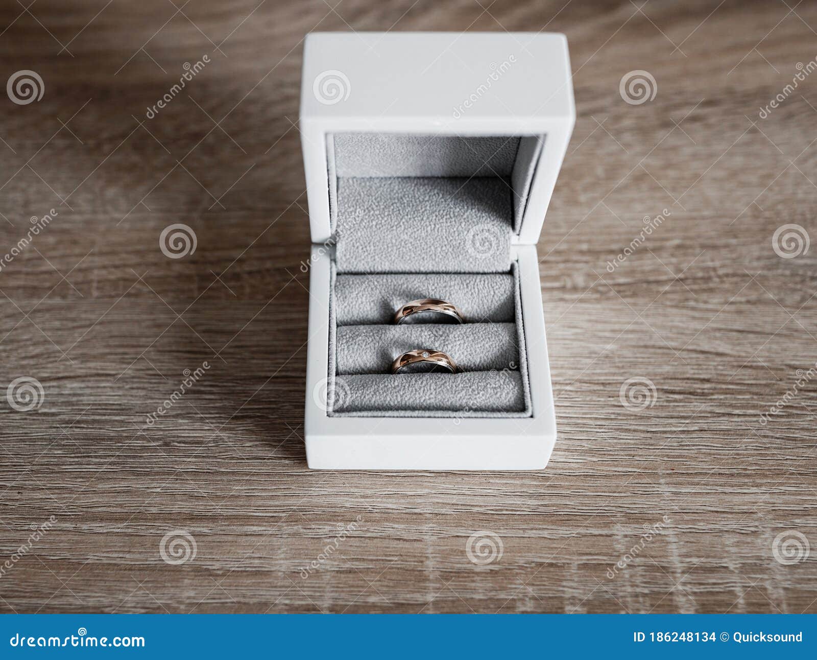 Wedding ring holder box stock photo. Image of wedding - 186248134