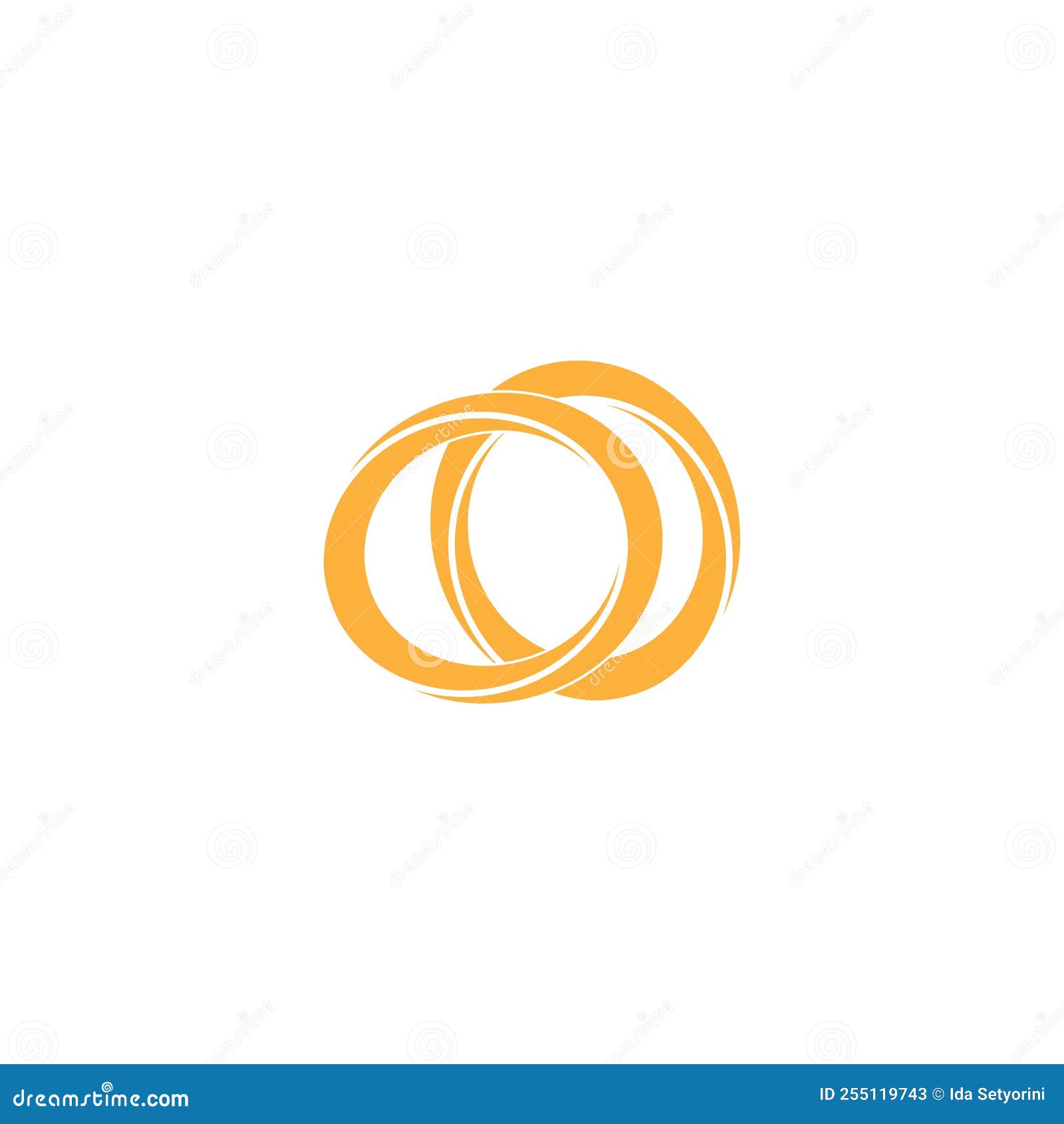 Wedding Ring Icon Logo Vektor Stock Illustration - Illustration of ...