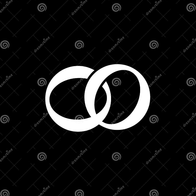 Wedding Ring Logo Design Template Stock Vector - Illustration of bride ...