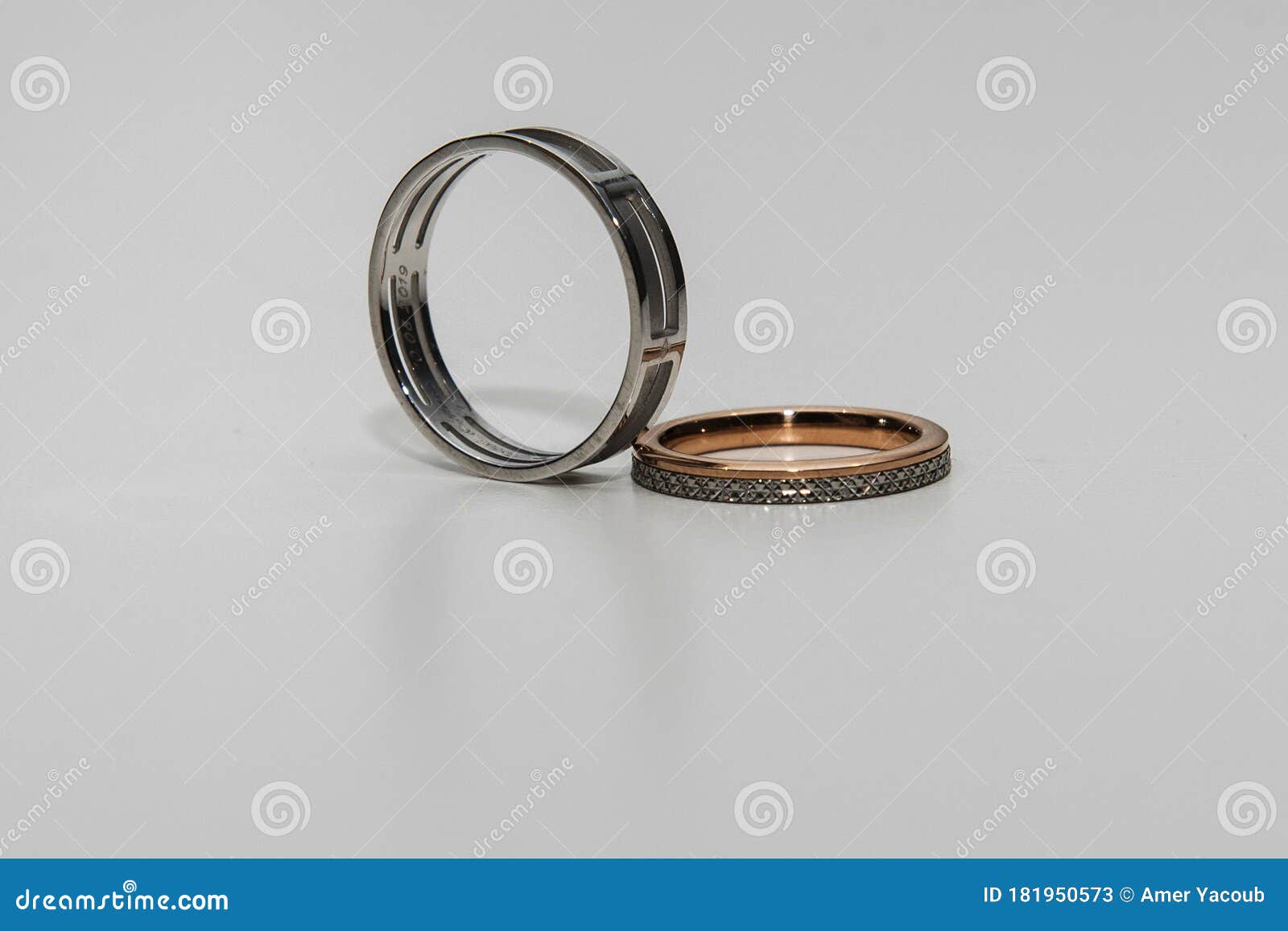 Wedding Ring in Nice Design on the Wedding Day Editorial Stock Photo ...