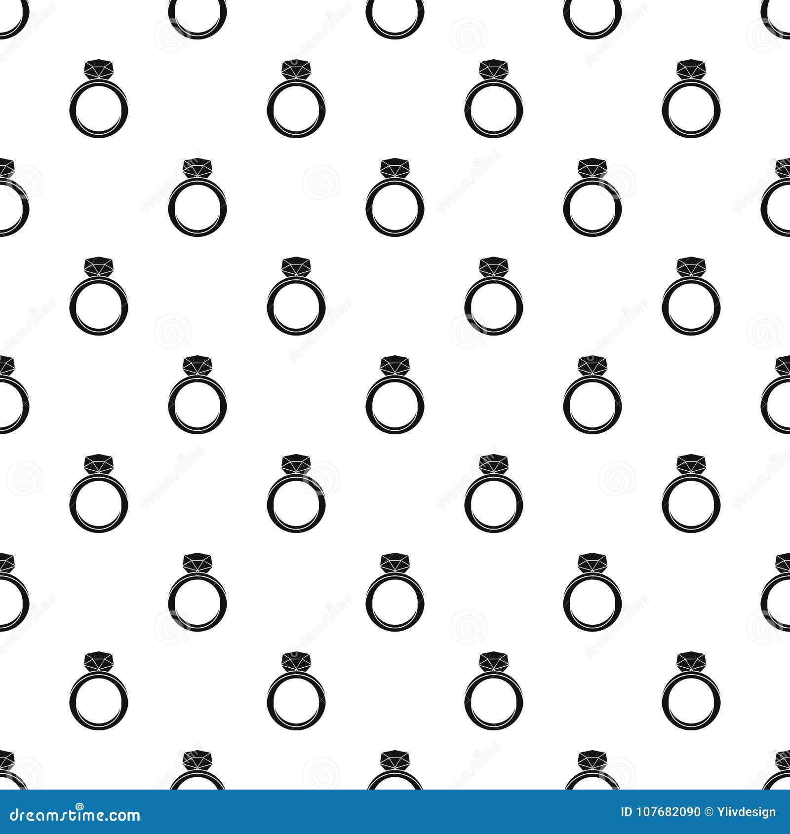 Wedding Ring Pattern Vector Stock Vector - Illustration of jewelry ...