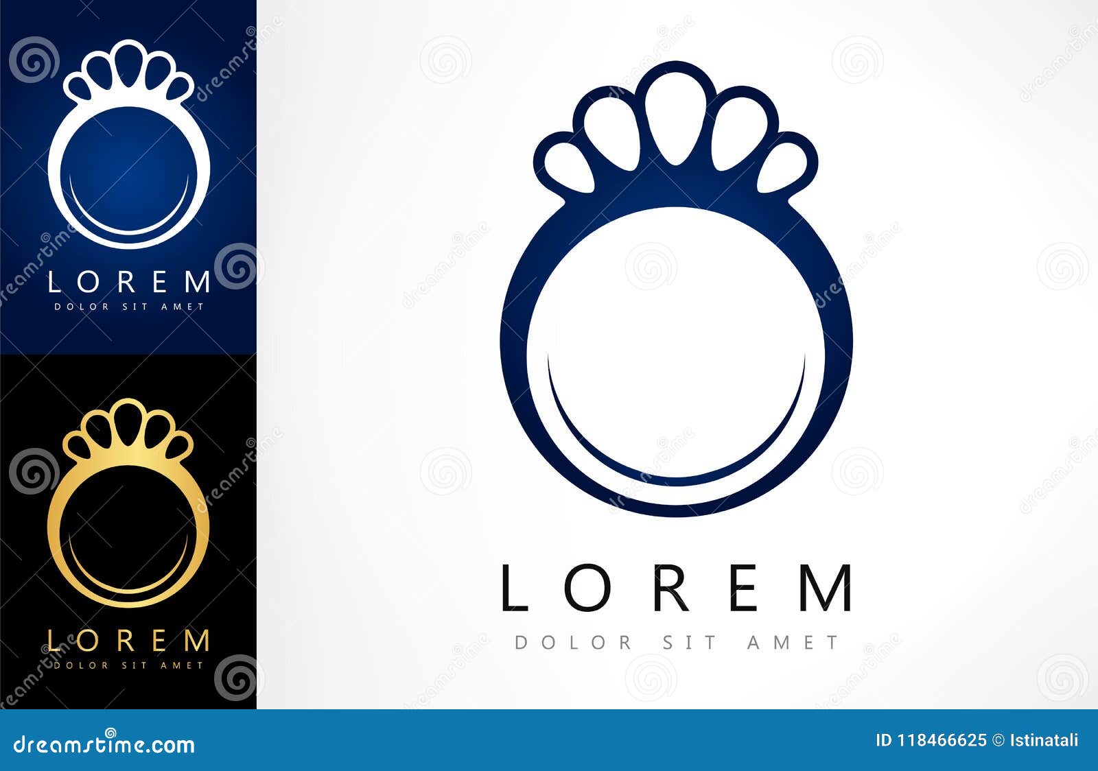 Wedding ring vector logo stock vector. Illustration of circle - 118466625