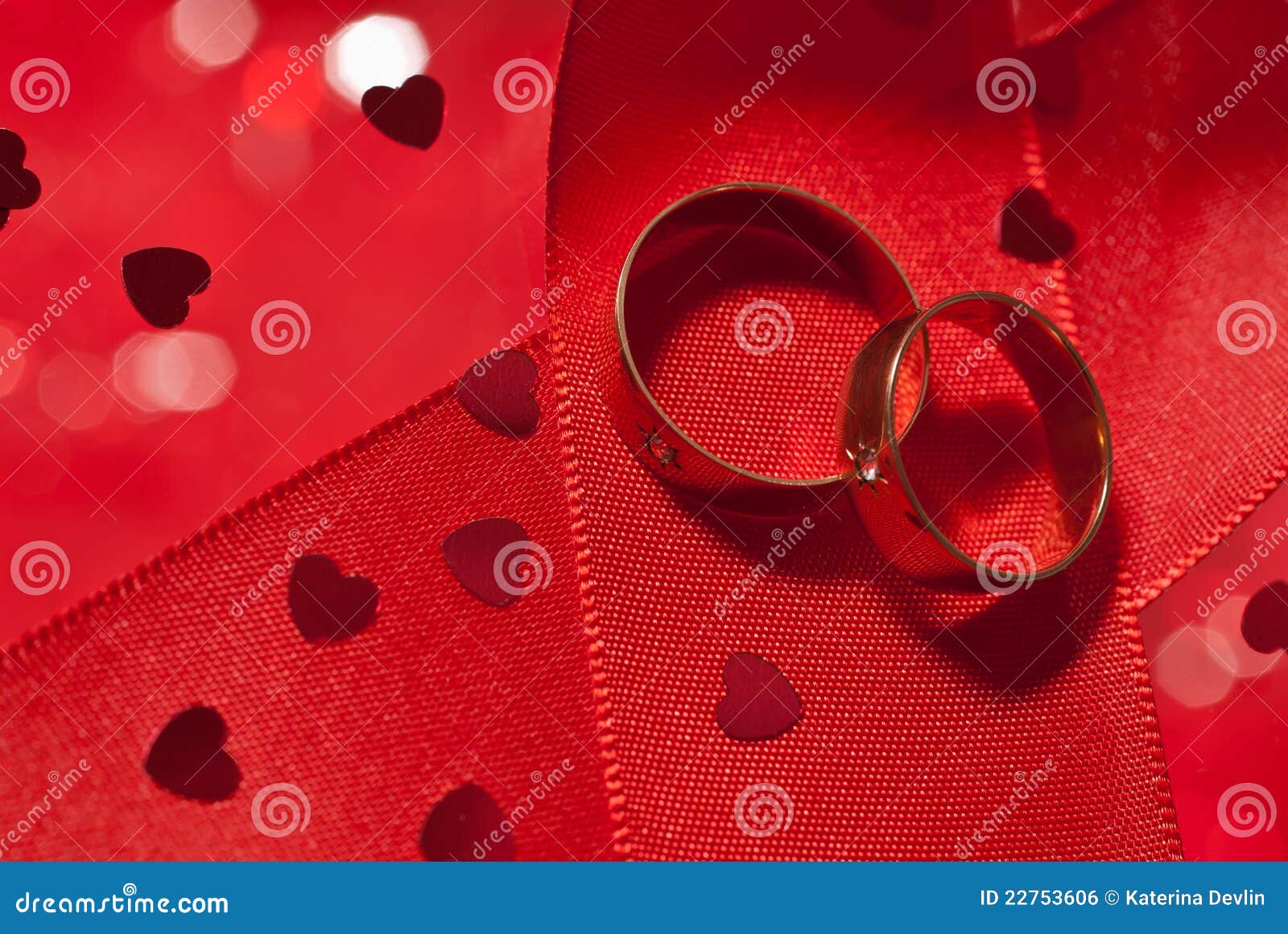 Wedding rings stock photo. Image of jewellery, card, ring - 22753606