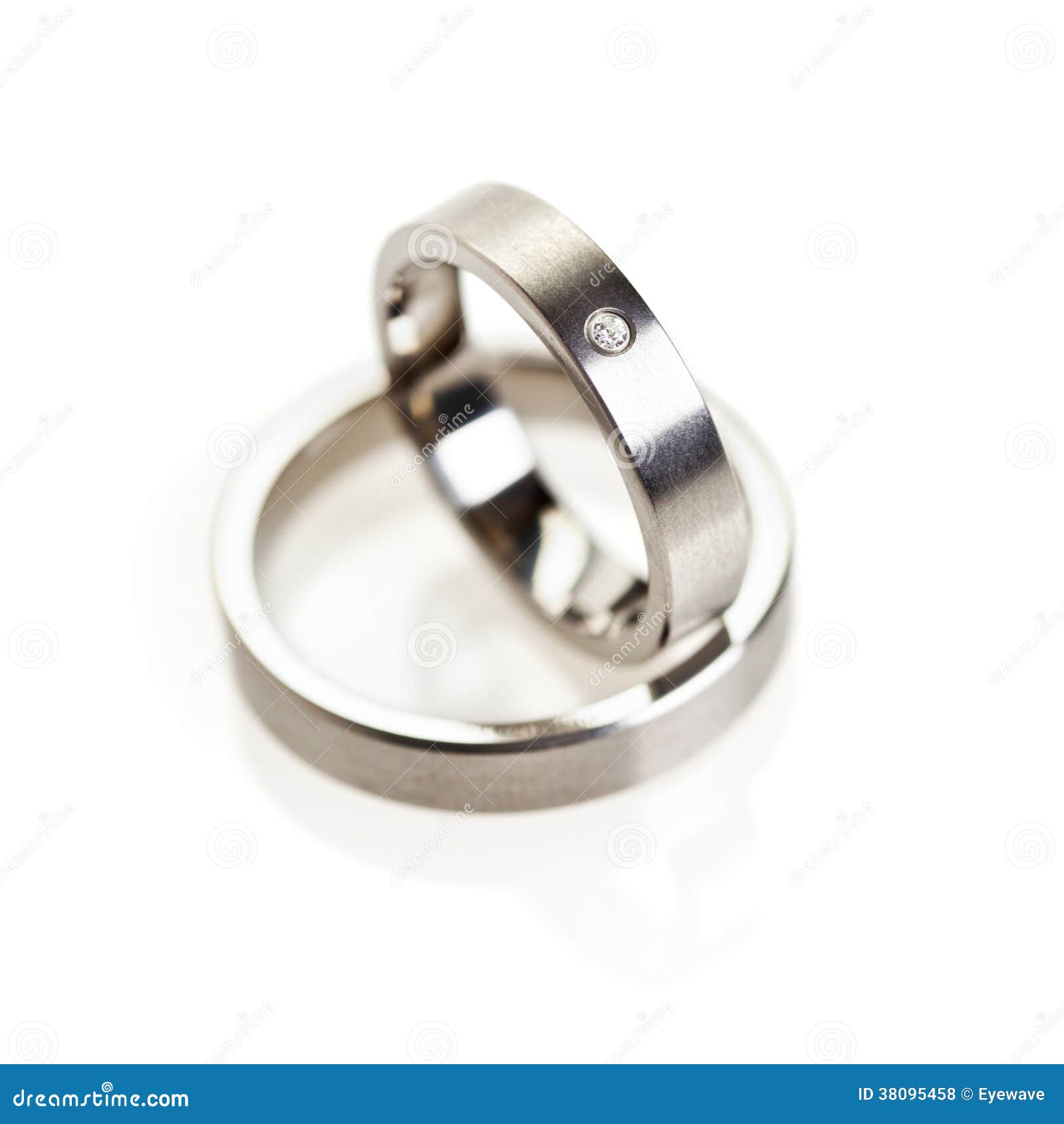 Wedding Rings stock photo. Image of metal, marriage, engagement - 38095458