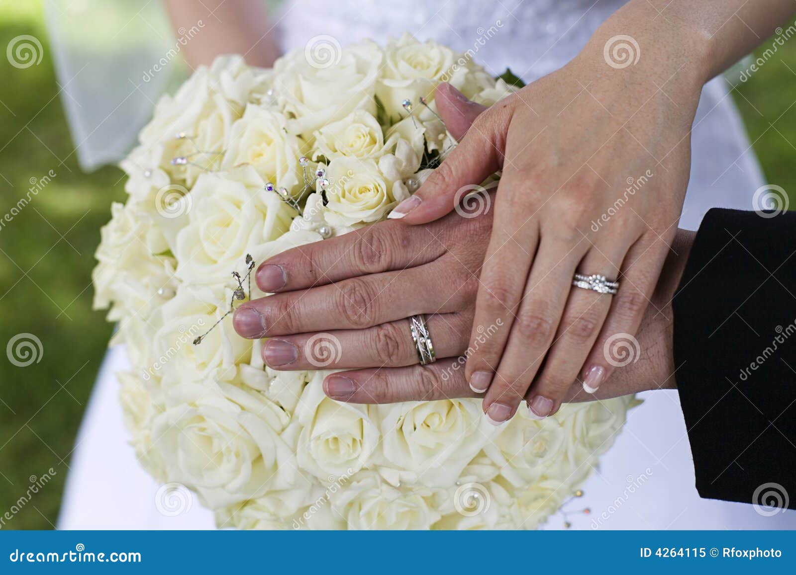 Wedding Rings On A Tinted Wooden Pedestal On The Background Of A ...