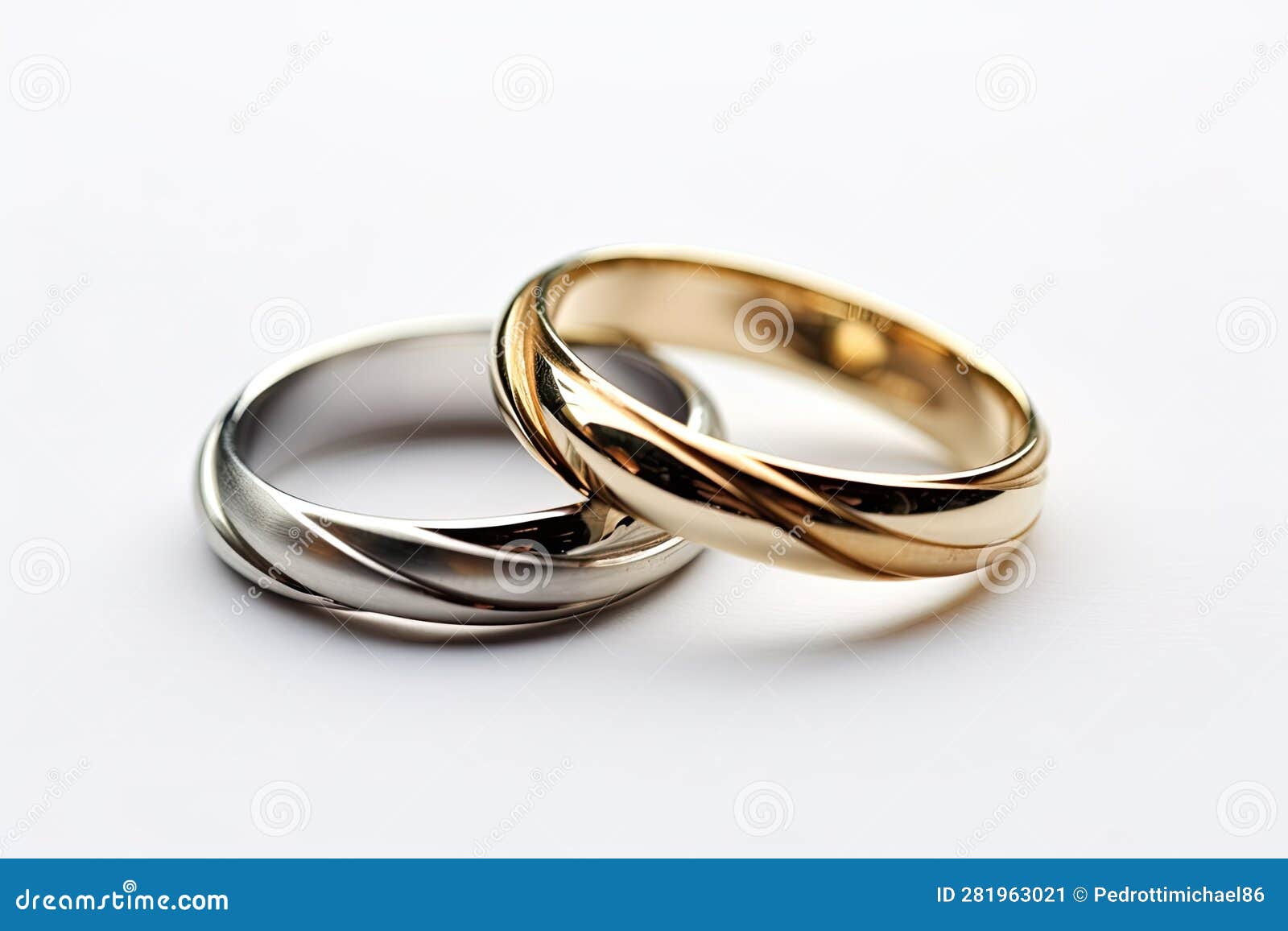 Wedding Rings Close Up stock image. Image of rings, close - 281963021
