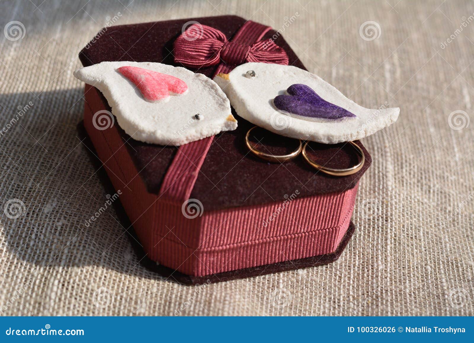 Wedding Rings Decorative Birds Stock Photos - Free & Royalty-Free Stock ...