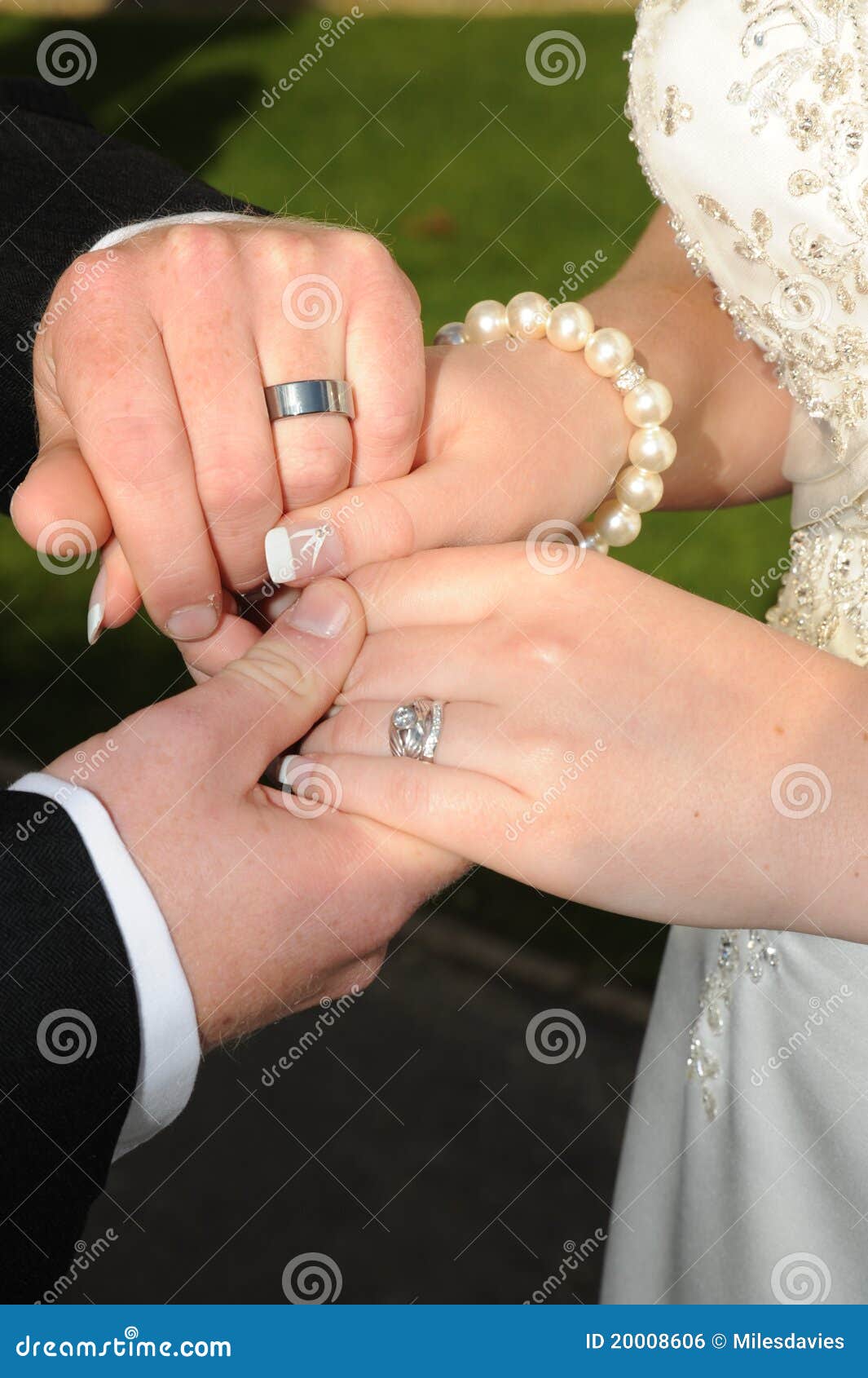 Wedding Rings and hand stock photo. Image of rings, love - 20008606