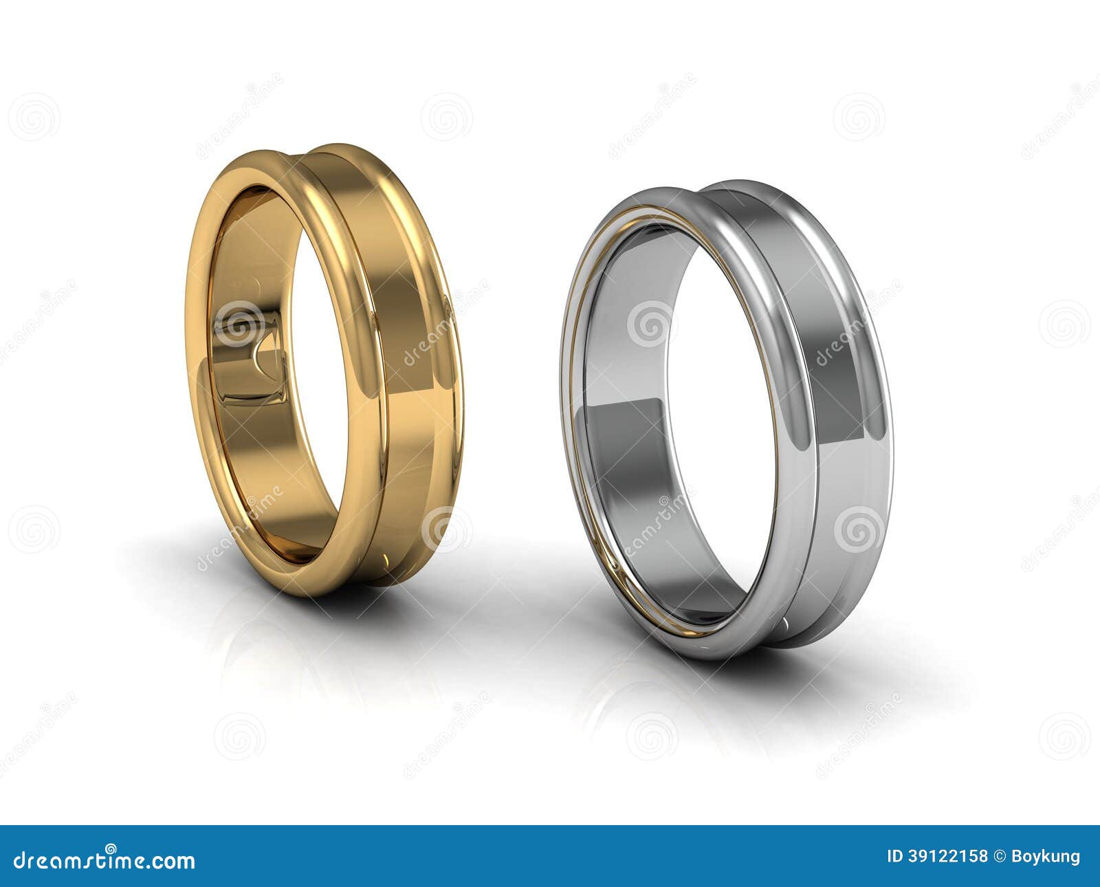 Wedding rings stock illustration. Illustration of engagement - 39122158