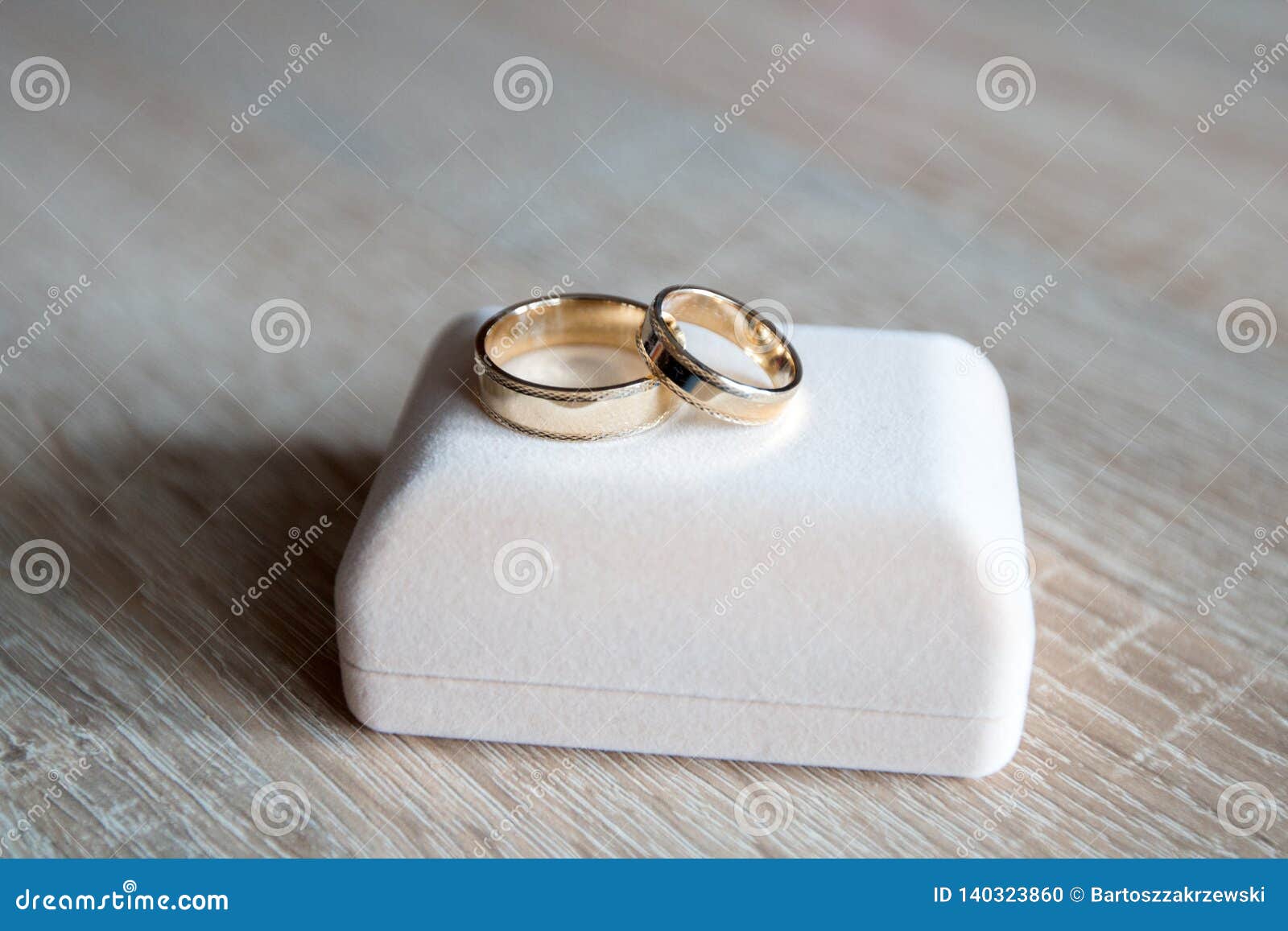 Wedding Rings Presentation before the Wedding Stock Photo - Image of ...