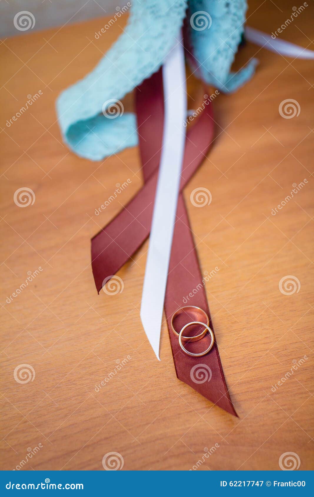 Wedding rings on table stock image. Image of groom, infinity - 62217747