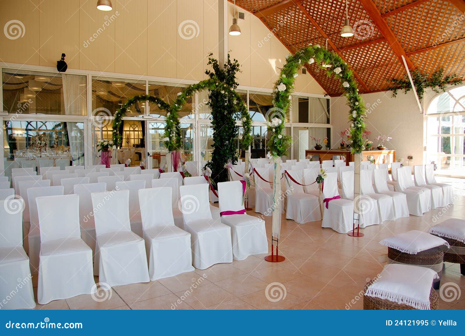 Wedding room stock image. Image of marriage, wedding - 24121995