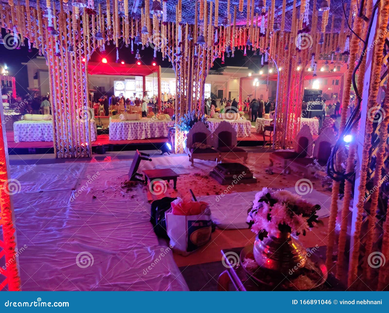 Wedding Scenes stock photo. Image of scenes, disco, music - 166891046