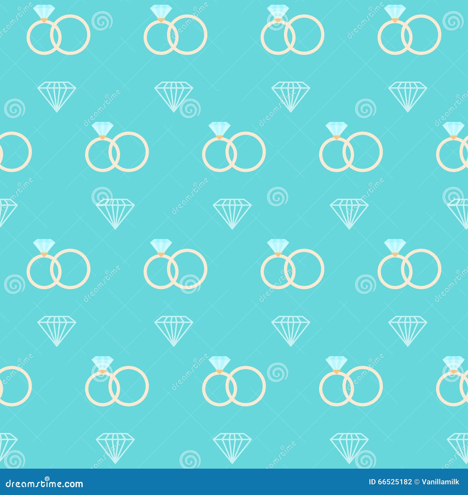 Wedding Seamless Pattern Vintage Background Stock Vector - Illustration ...