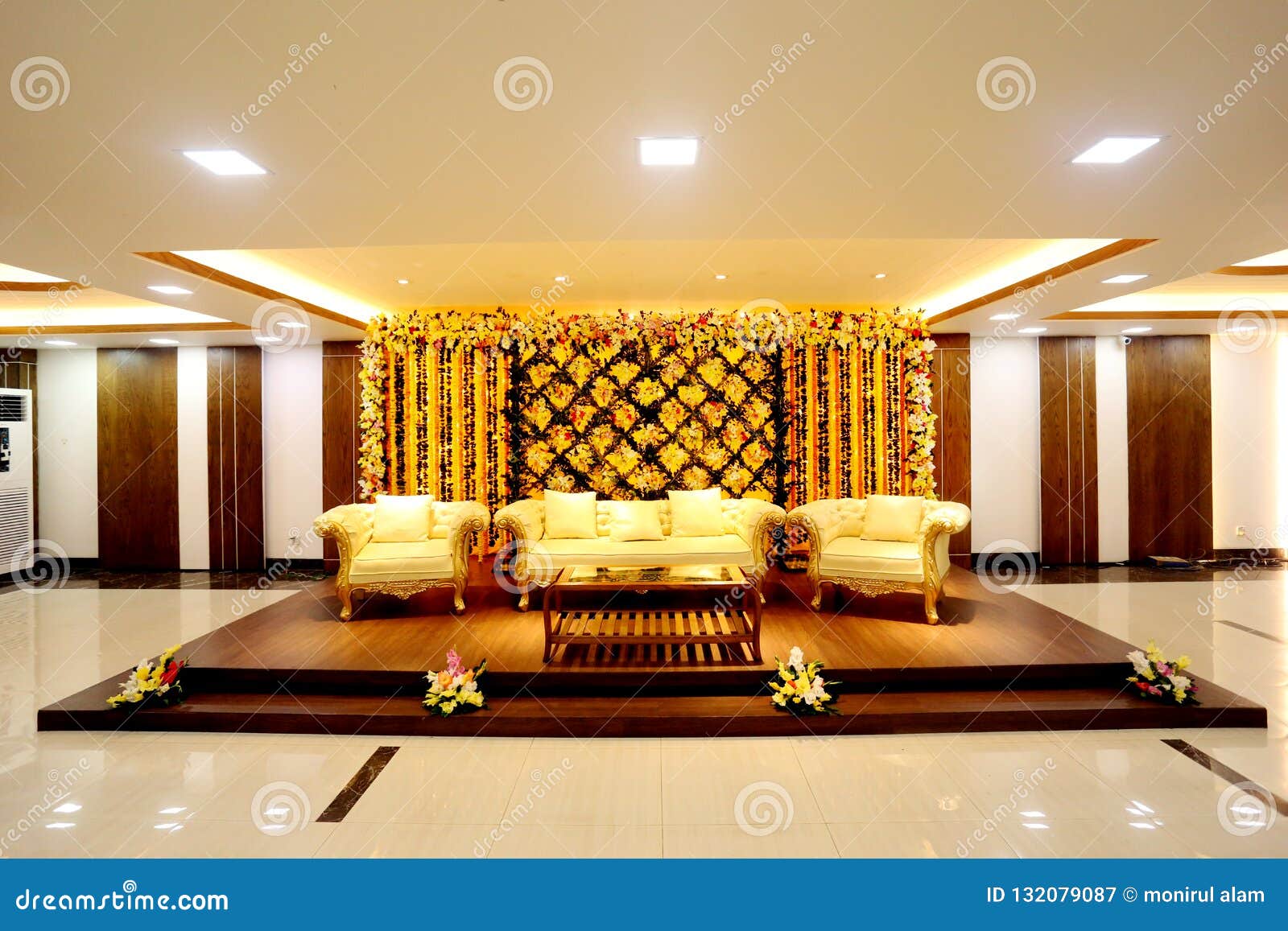 Wedding stage stock image. Image of groom, wedding, bride - 132079087