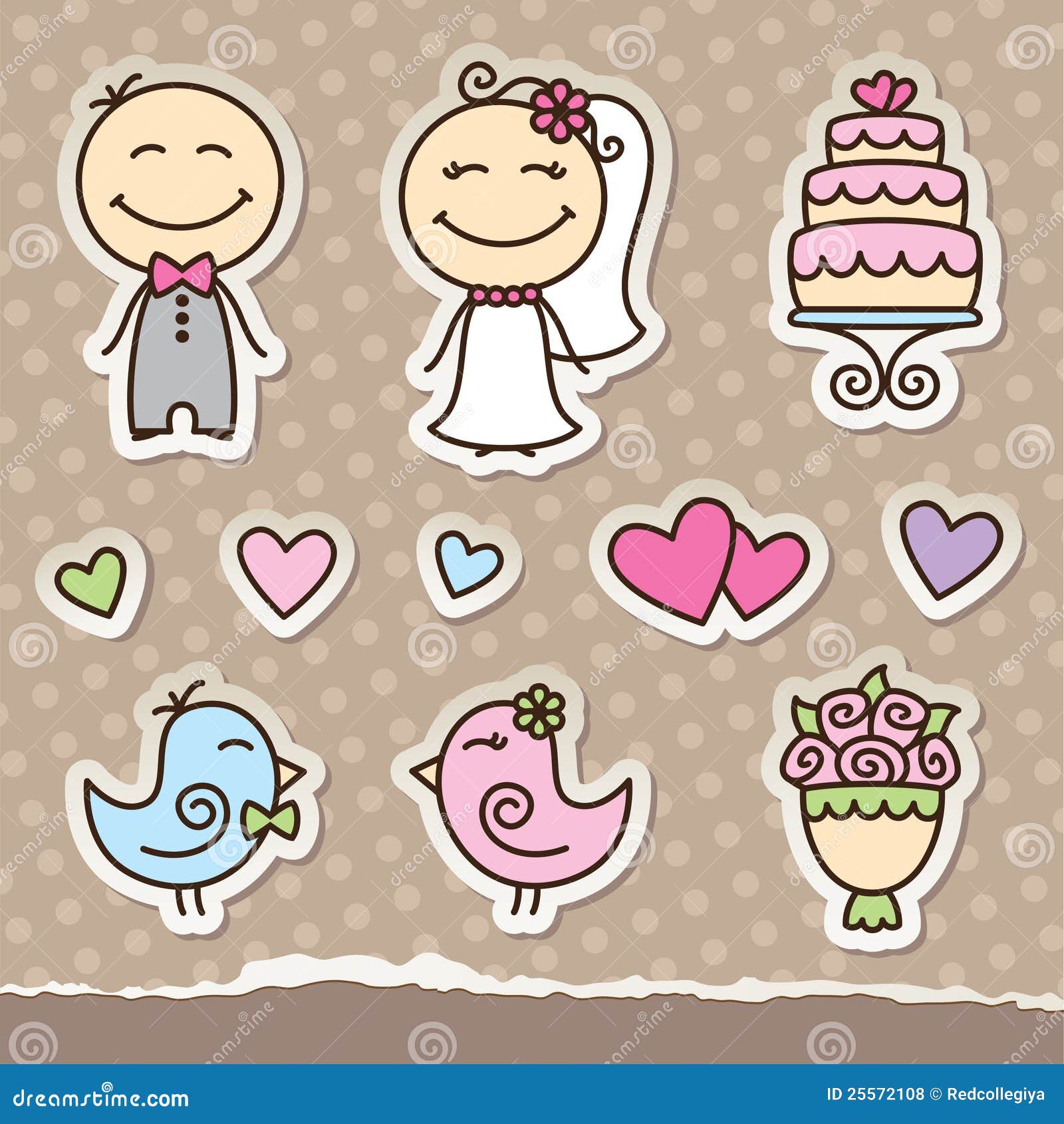 Marriage Sticker Wedding