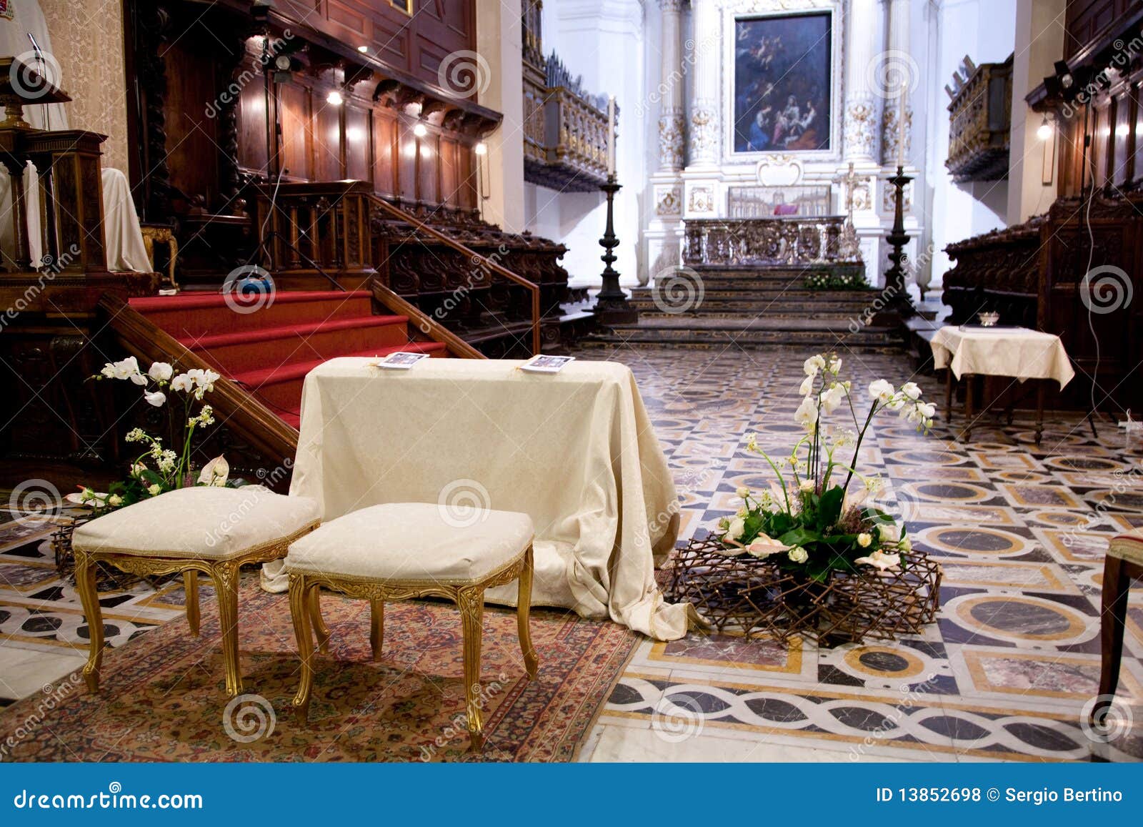 Wedding stools stock photo. Image of happiness, ceremony - 13852698