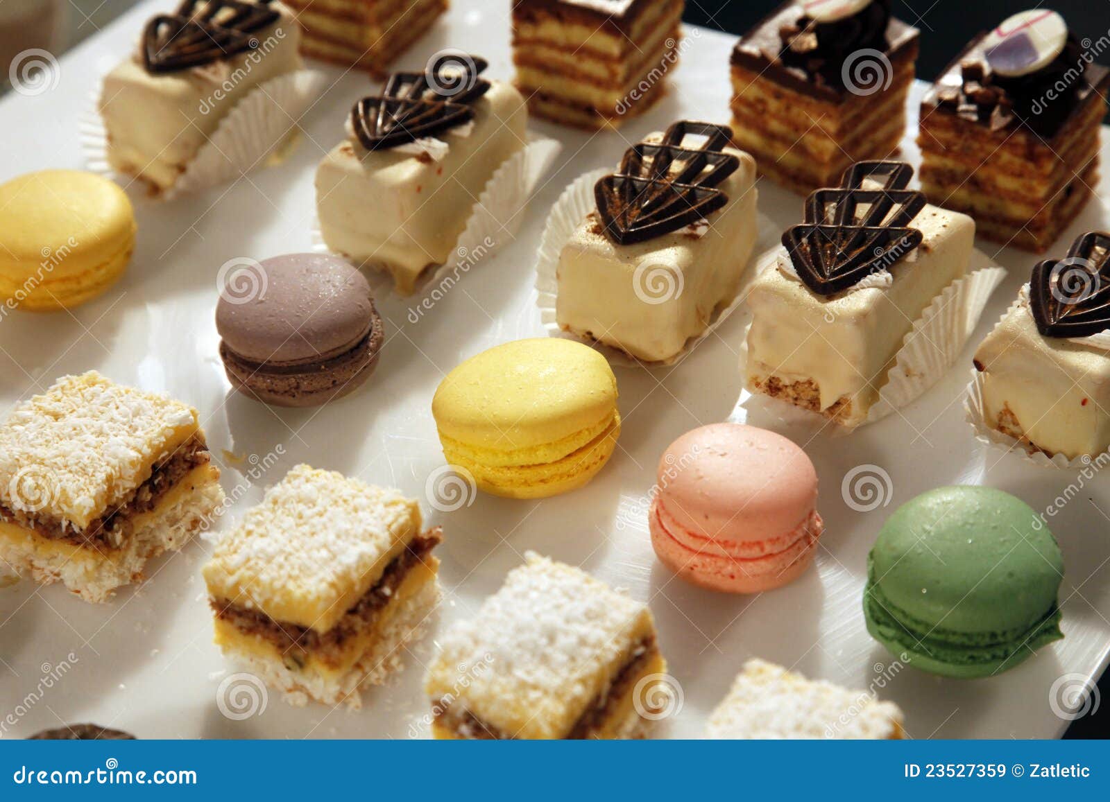 Wedding sweets stock image. Image of cream, fruit, decoration - 23527359