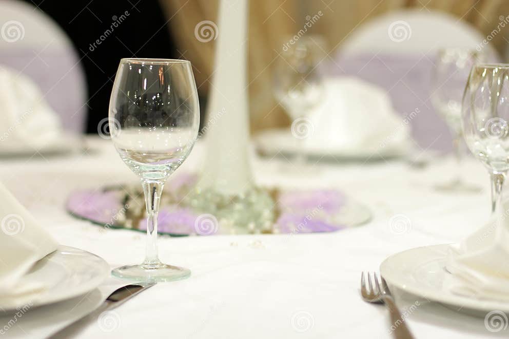 Wedding table stock image. Image of floral, fancy, dinnerware - 19419339