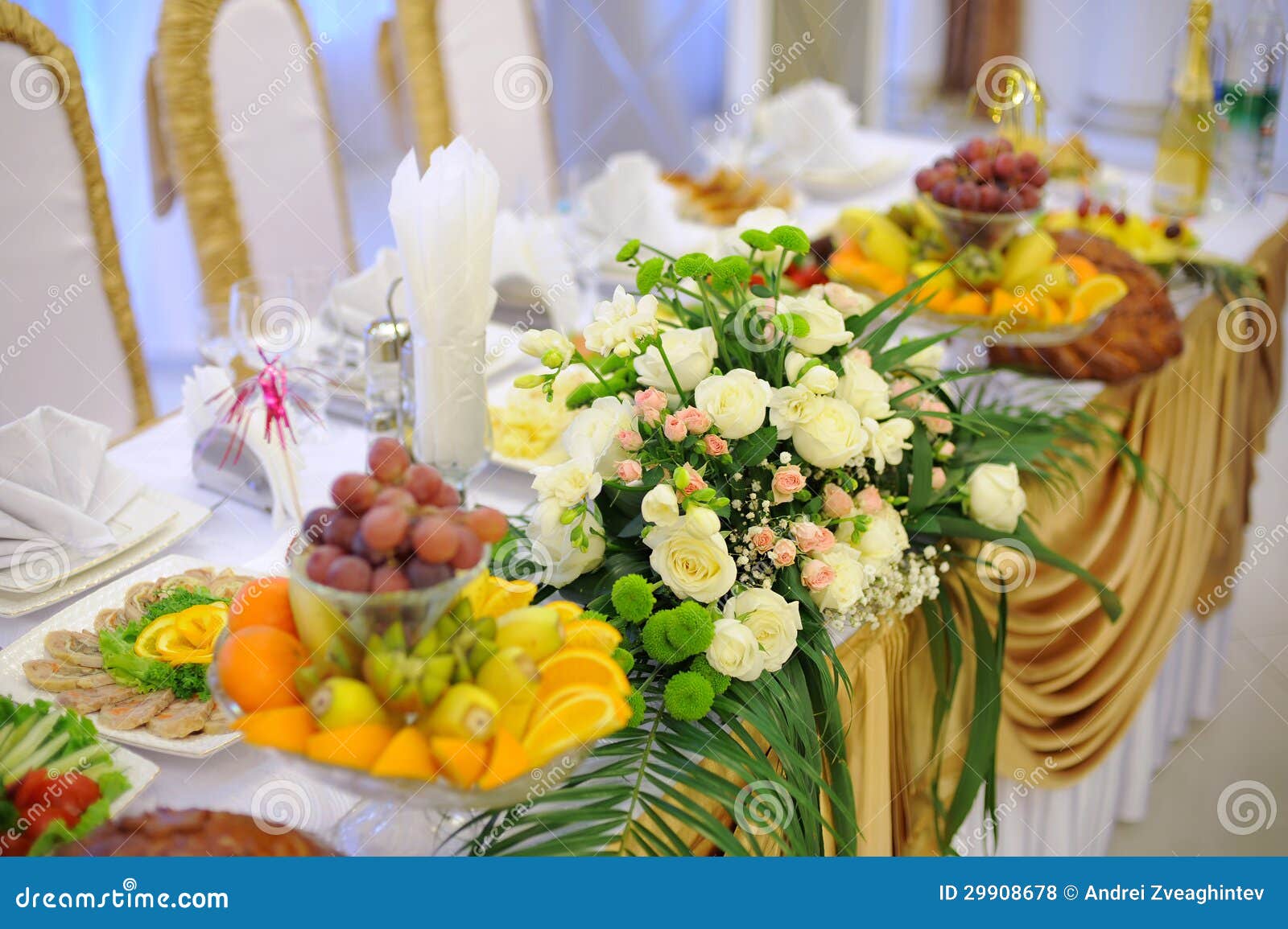 Flower Decoration at Restaurant Stock Photo - Image of rose, textile ...