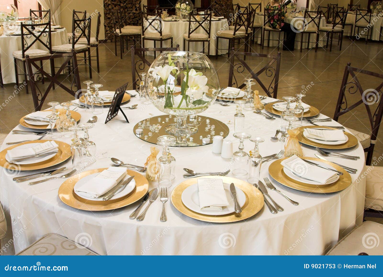 Wedding Table Setting Stock Photos - Image: 9021753