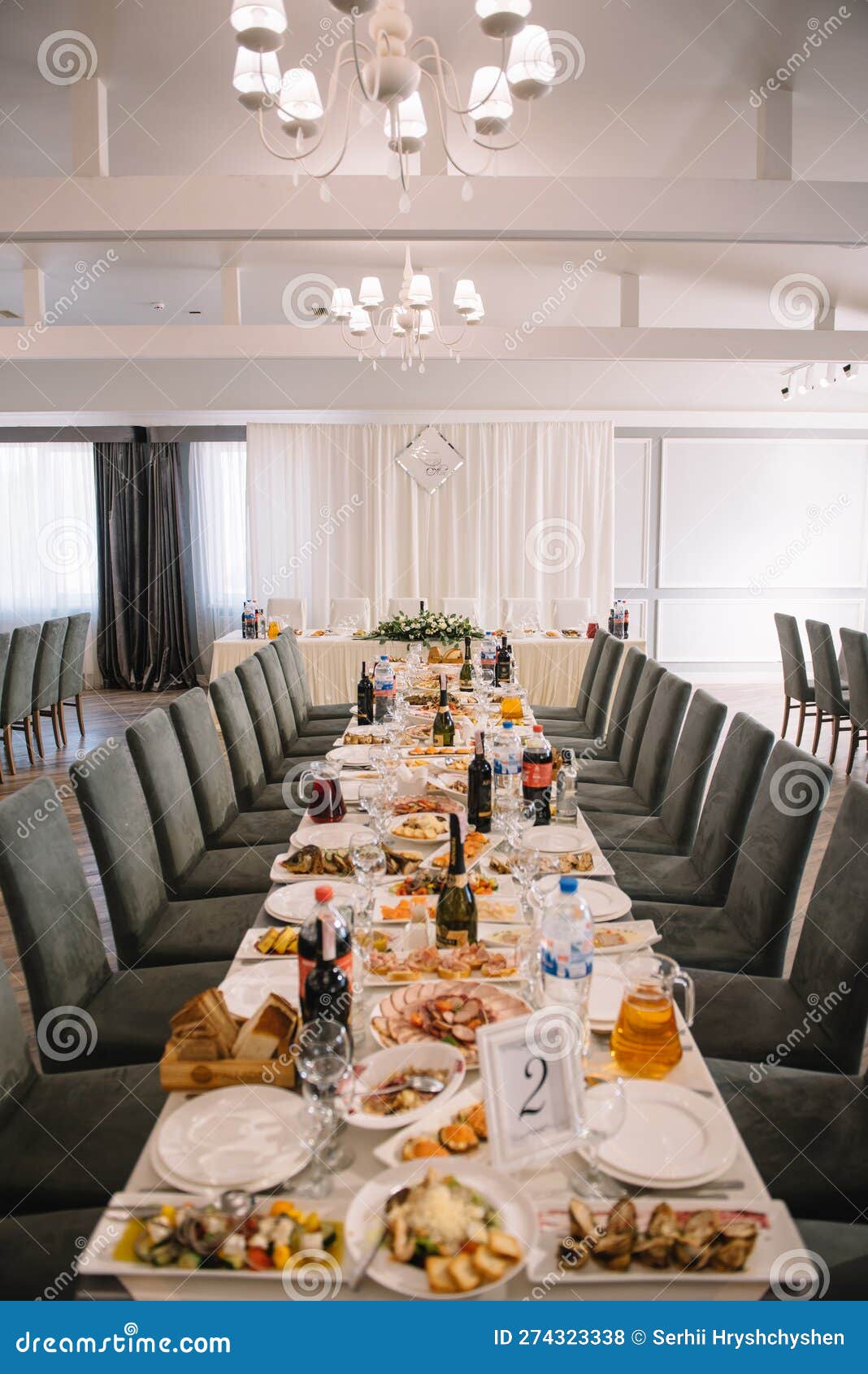 Wedding Table Setting in Rustic Style. Stock Photo - Image of table ...