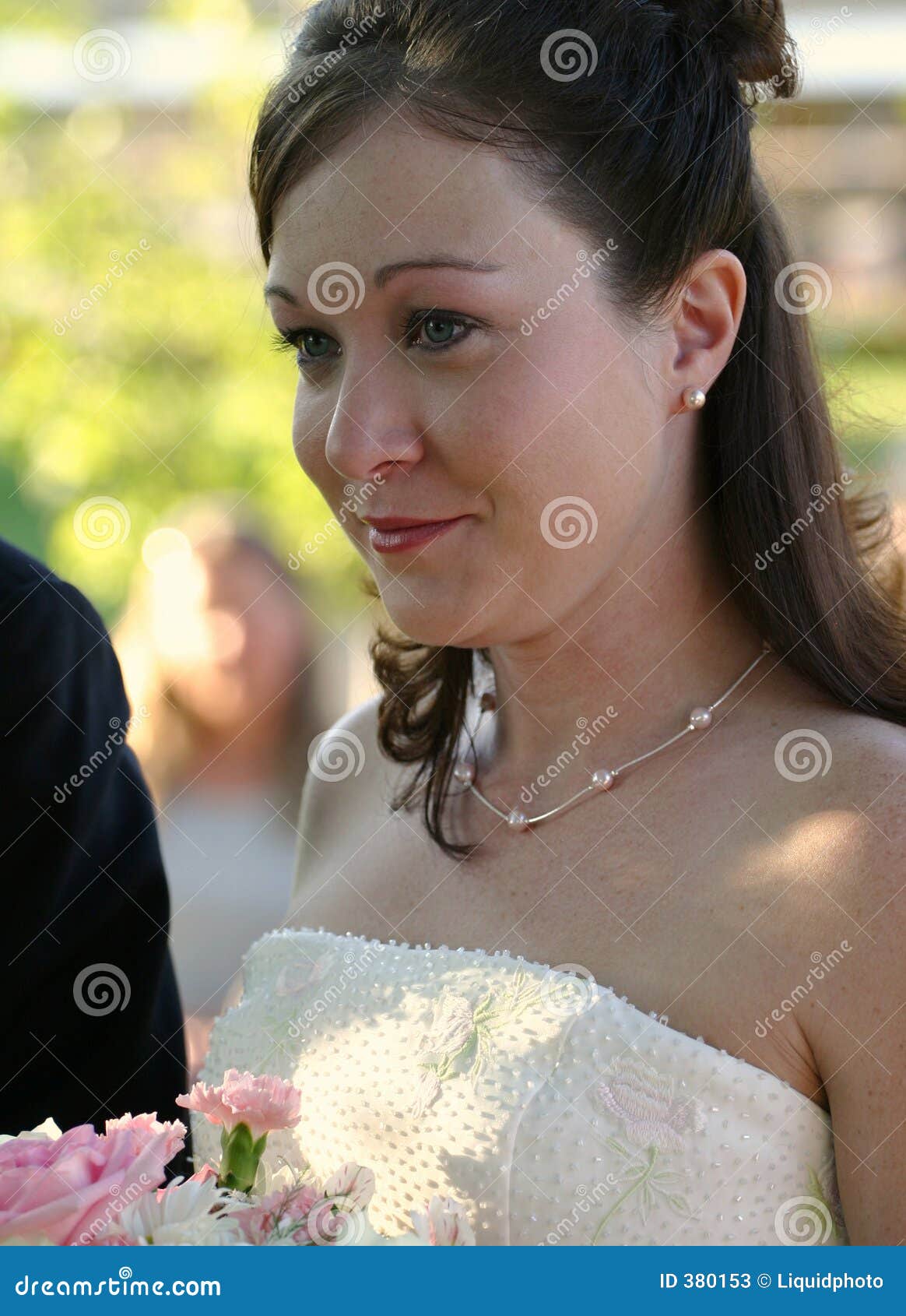 Wedding Teary Eyed Bride stock image. Image of traditional - 380153
