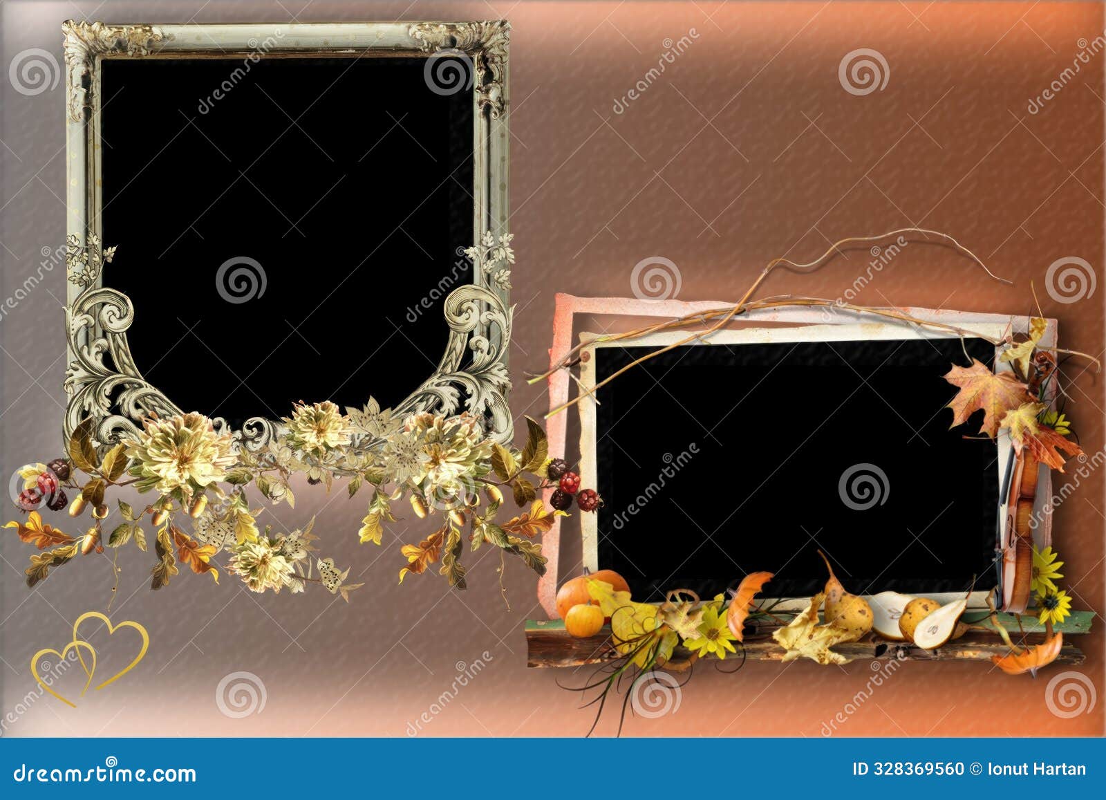 Wedding Template for Photobooth and Magic Mirror Stock Illustration ...