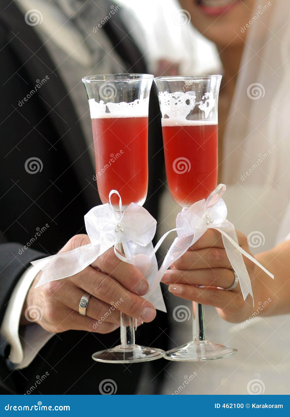 Wedding toast stock photo. Image of couple, beverage, bride - 462100