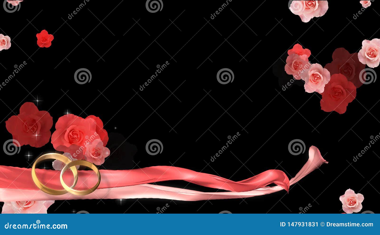 Wedding video frame stock video. Video of overlaying - 147931831