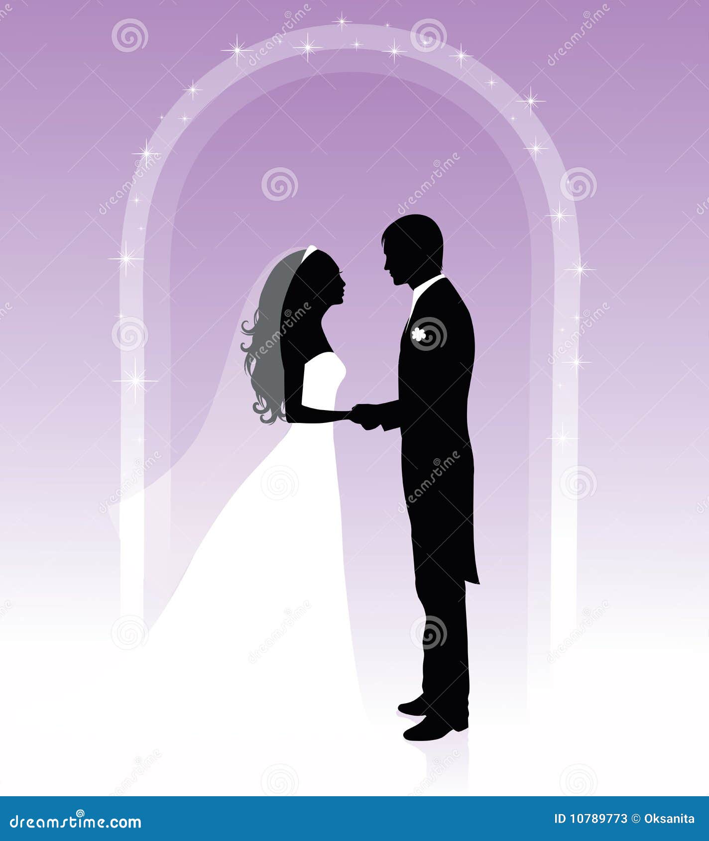 Wedding vows. stock illustration. Illustration of backgrounds - 10789773