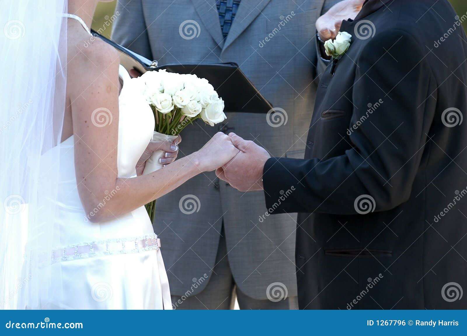 Wedding Vows stock photo. Image of groom, sparkel, friends - 1267796