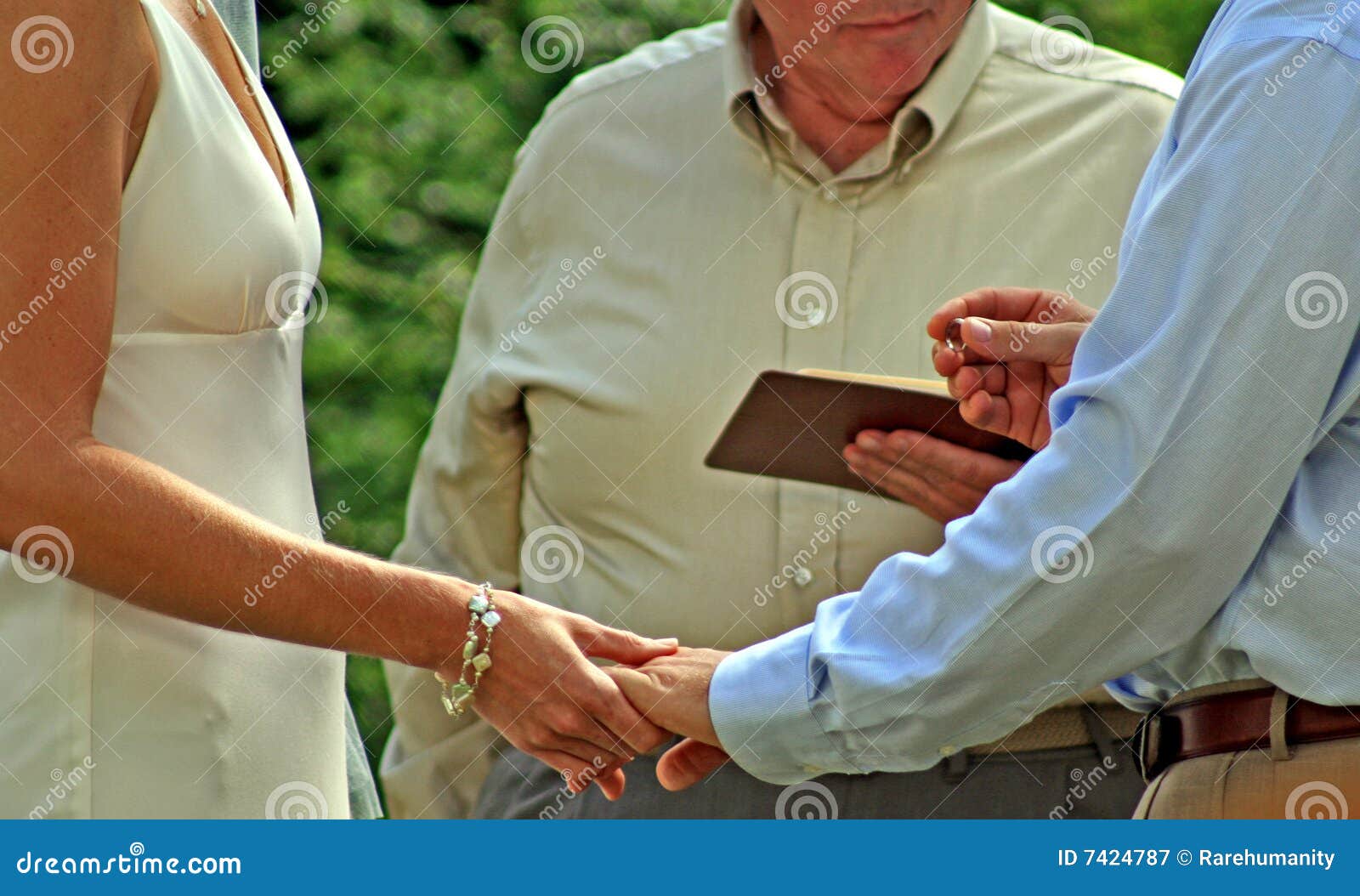 Wedding Vows stock image. Image of happy, marriage, embrace - 7424787