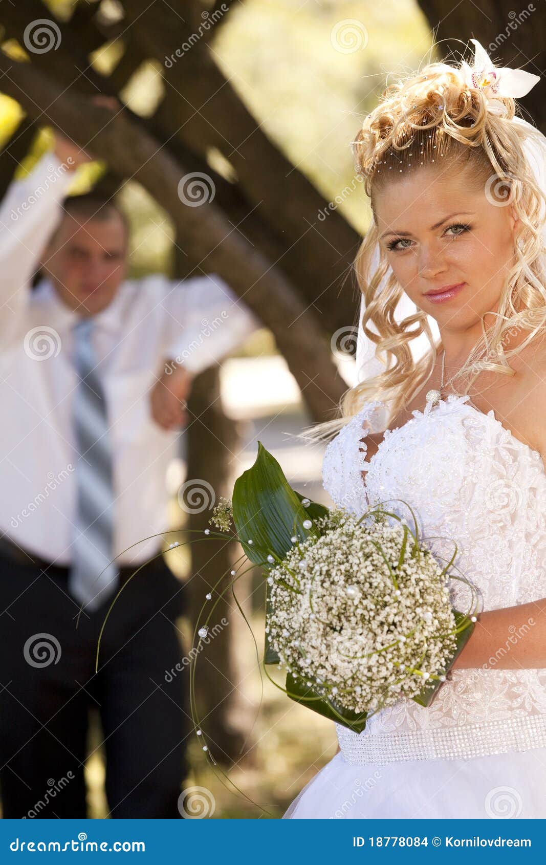 Wedding walk stock photo. Image of happiness, female - 18778084