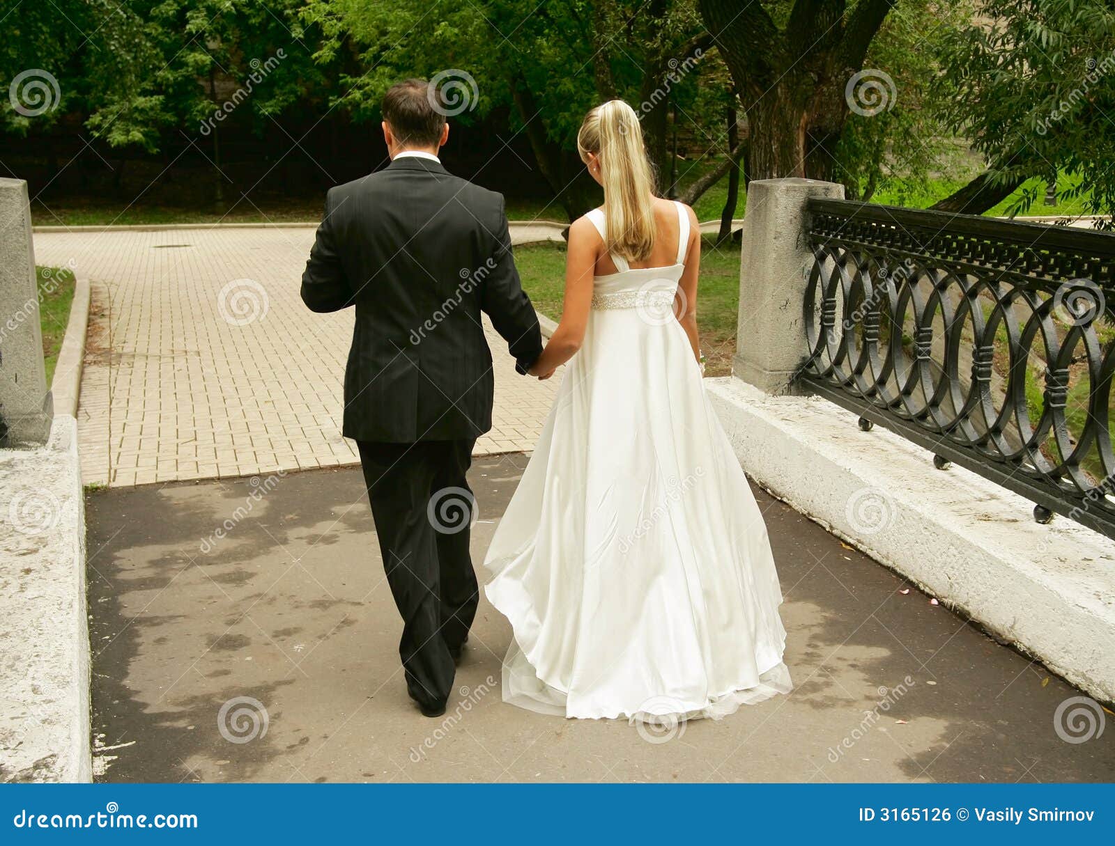 Wedding walk stock photo. Image of love, romance, veil - 3165126