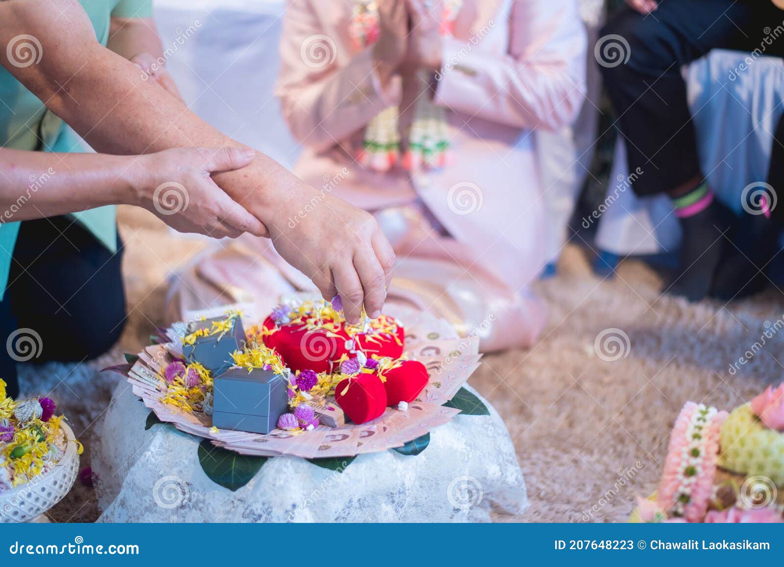 Weddings, Dowry in Thailand, Marriage Ceremonies in Thailand Stock ...