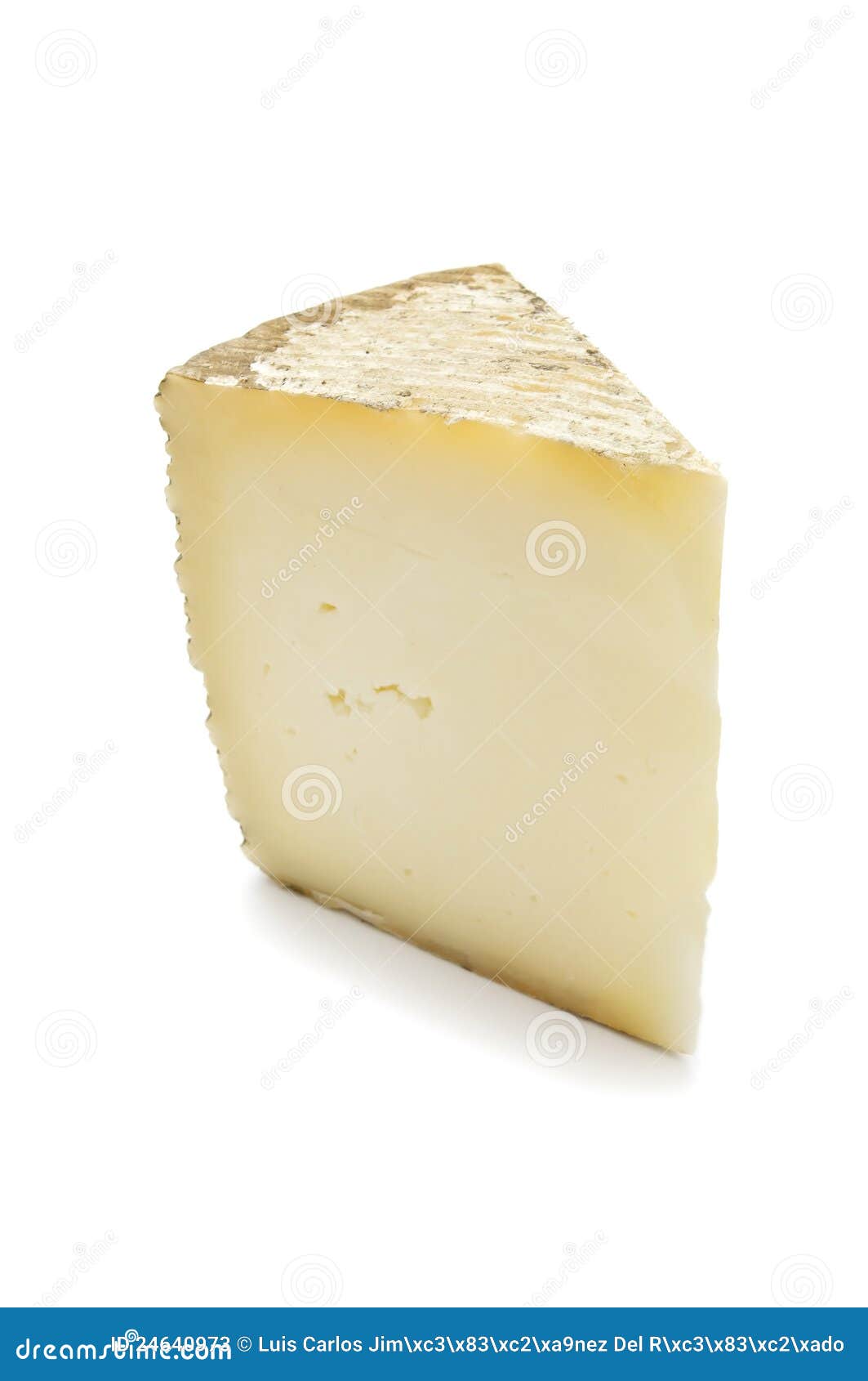 Wedge of cheese stock image. Image of white, life, protein - 24640973
