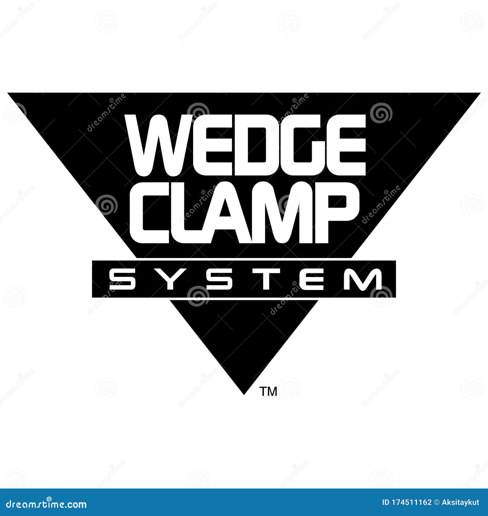Wedge clamp systems editorial photography. Illustration of accuracy ...