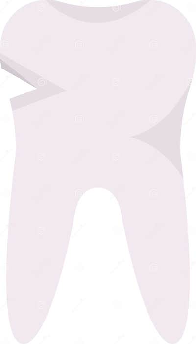 Wedge-Shaped Defect Tooth Problem Stock Vector - Illustration of ...