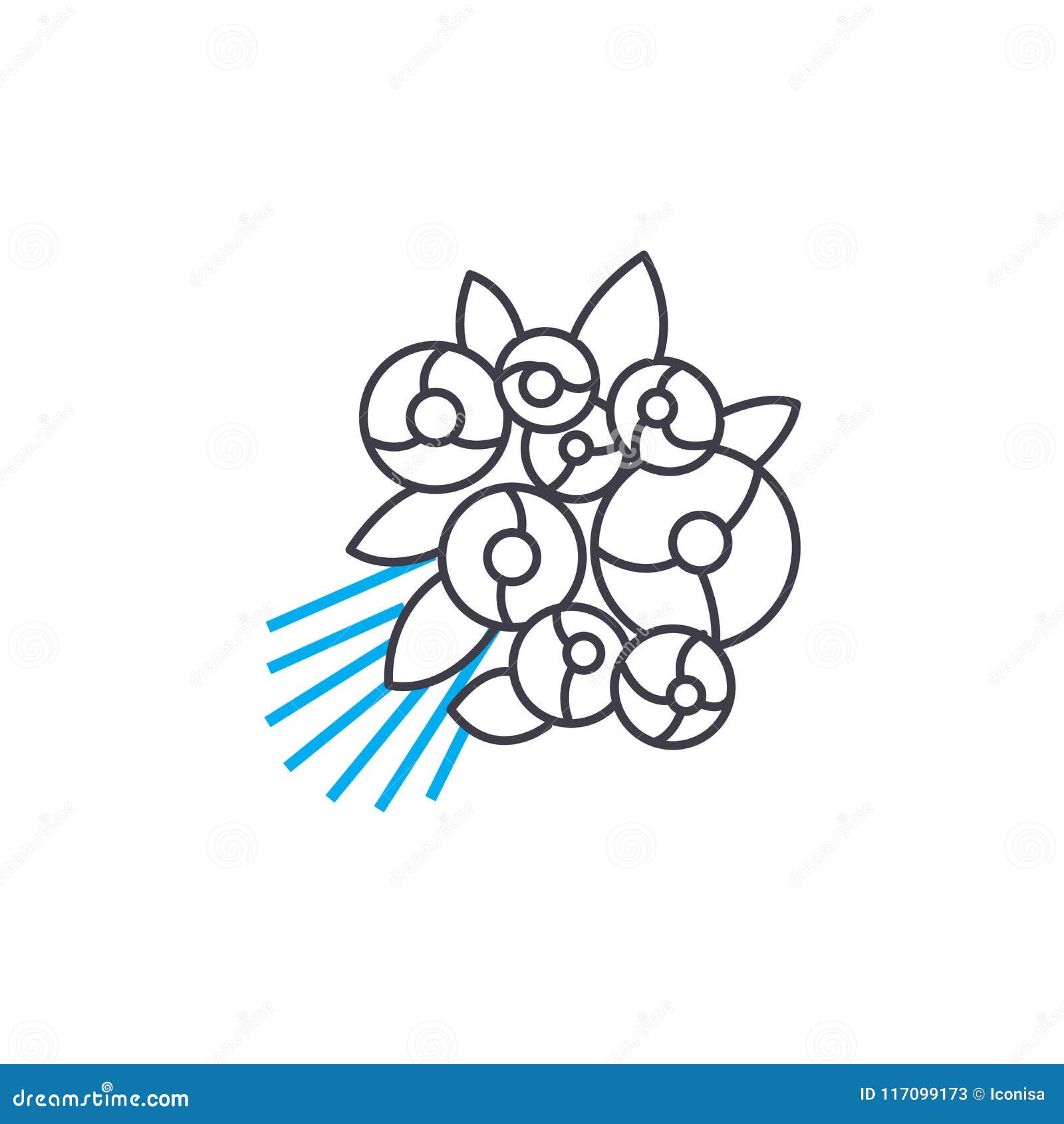 Weed Removal Linear Icon Concept. Weed Removal Line Vector Sign, Symbol ...