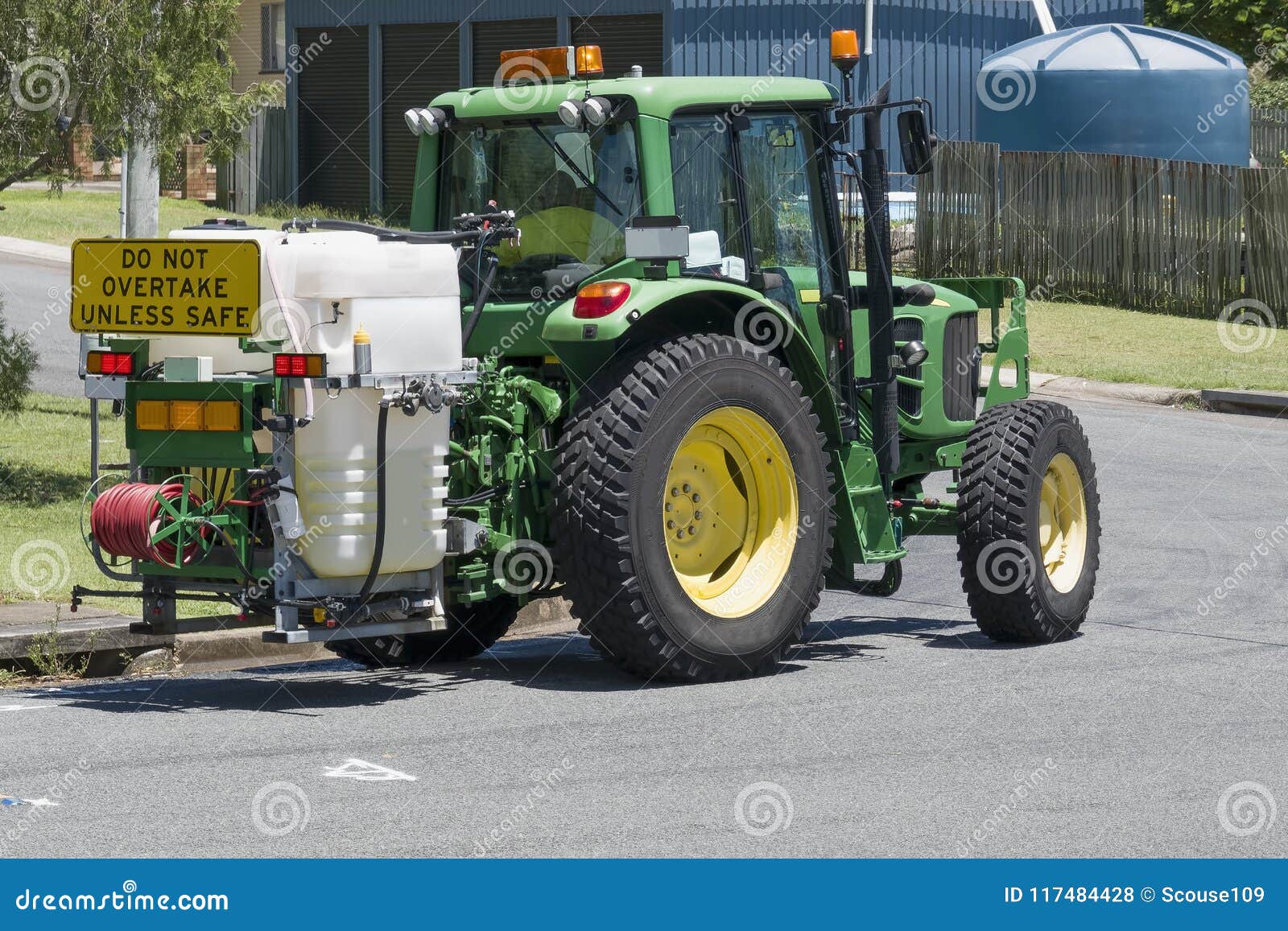 Weed Spraying Machine at Work Editorial Stock Photo - Image of mask ...